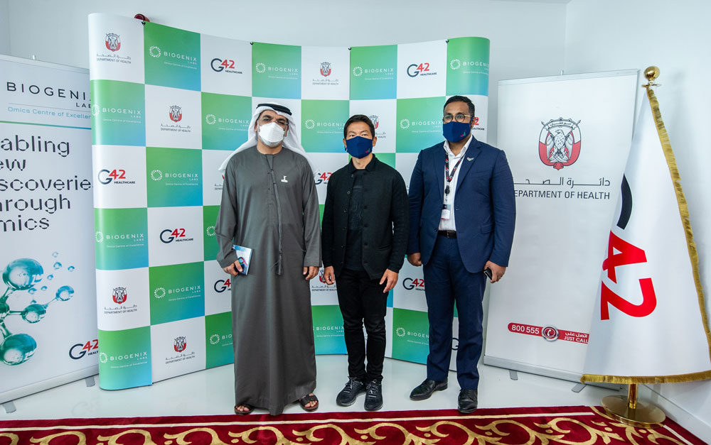 DoH Chairman inaugurates G42 Healthcare’s Omics Centre of Excellence ...